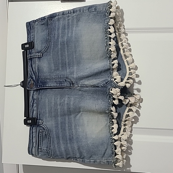 a.n.a | Shorts | Womans Ana Denim Tassle Shorts | Poshmark